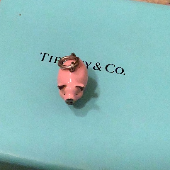Tiffany & Co. | Jewelry | Tiffany Sterling Silver Pig Charm Never Used ...